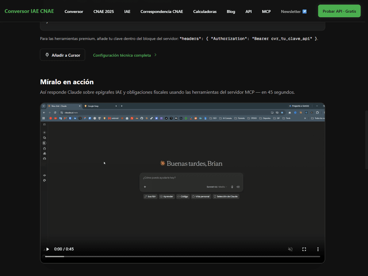 Configurar MCP en Cursor, ChatGPT, VS Code y Gemini CLI | Conversor